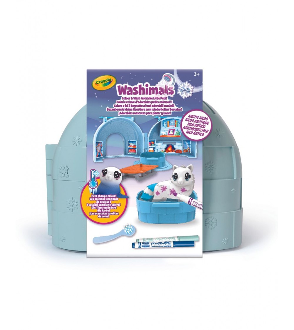 Crayola Washimals arktiskā pasaule "Iglū"